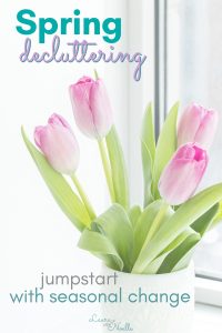 Spring Decluttering || Using the Seasons to Jumpstart Minimizing Success