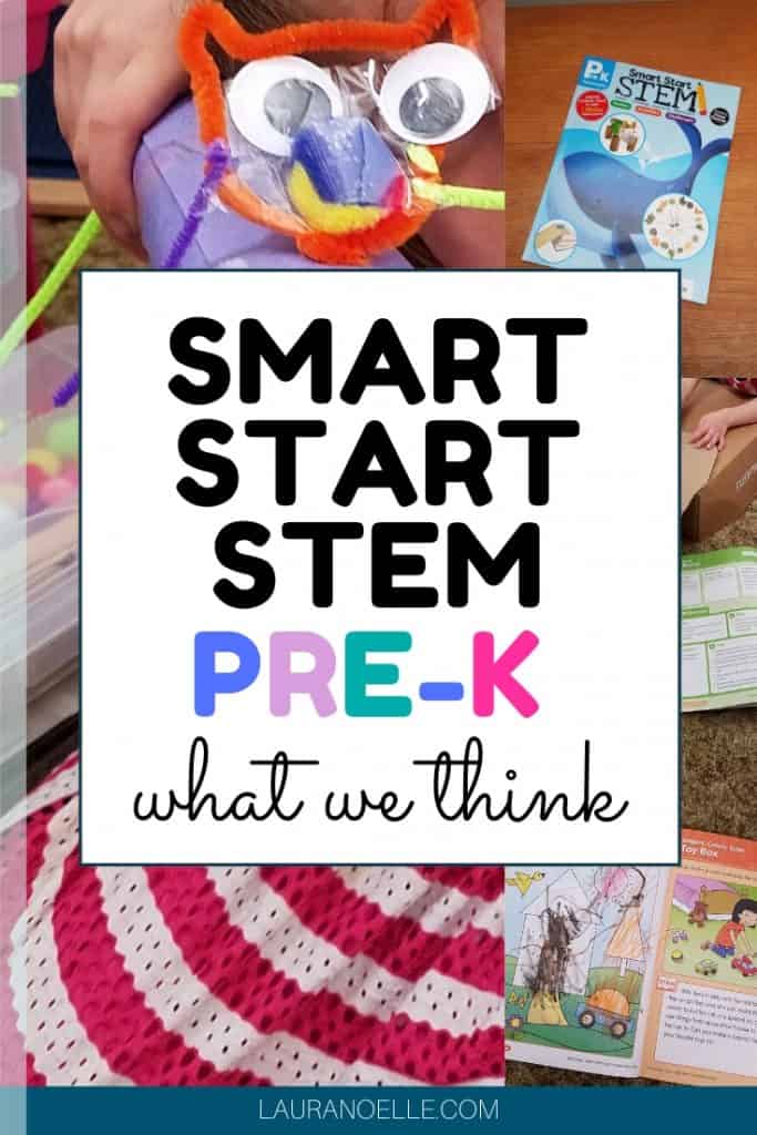 Smart Start STEM Pre-K Workbook Review