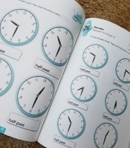My Book of Easy Telling Time || Timberdoodle Review