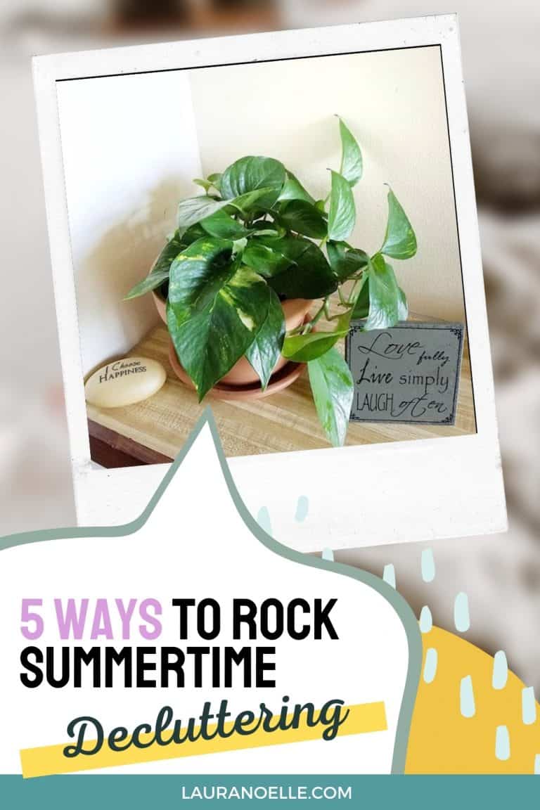 5 Ways to Rock Summertime Decluttering