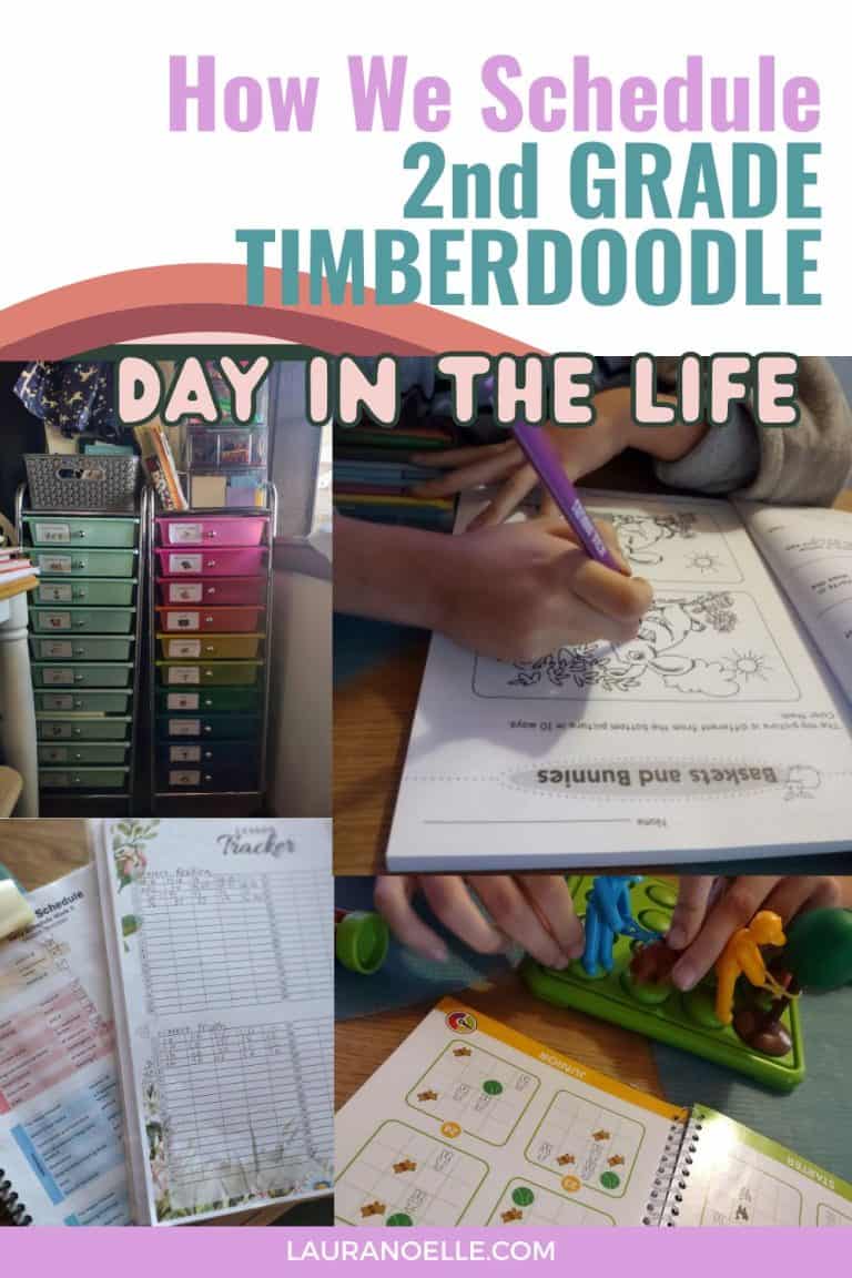 How We Schedule 2nd Grade || A Day in the Life with Timberdoodle ...