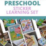 Preschool Sticker Learning Set Review