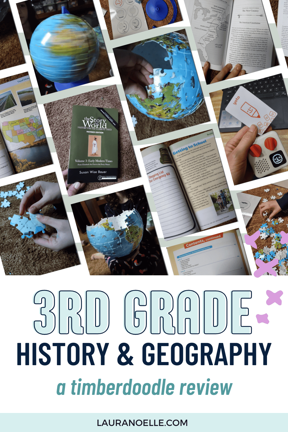 3rd Grade History Geography Timberdoodle Kit Review